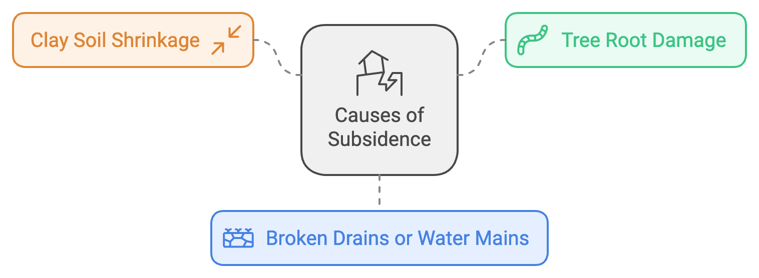 Subsidence, Heave & Landslip Insurance Claims UK
